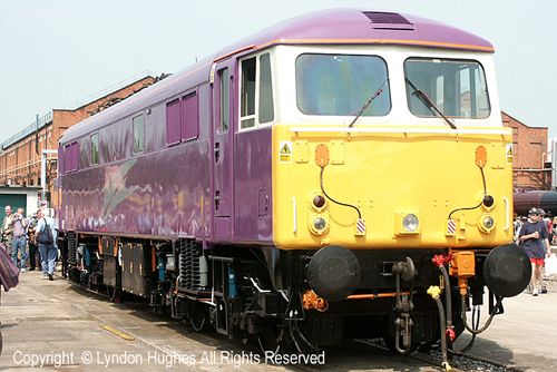 Action Rail UK: 87002 Porterbrook Livery Class 87 Crewe Open Day 31st ...