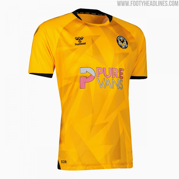 Newport County 21-22 Home Kit Released - Footy Headlines