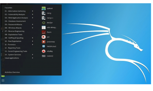Top ten tools most powerful on Kali Linux for Ethical hacker