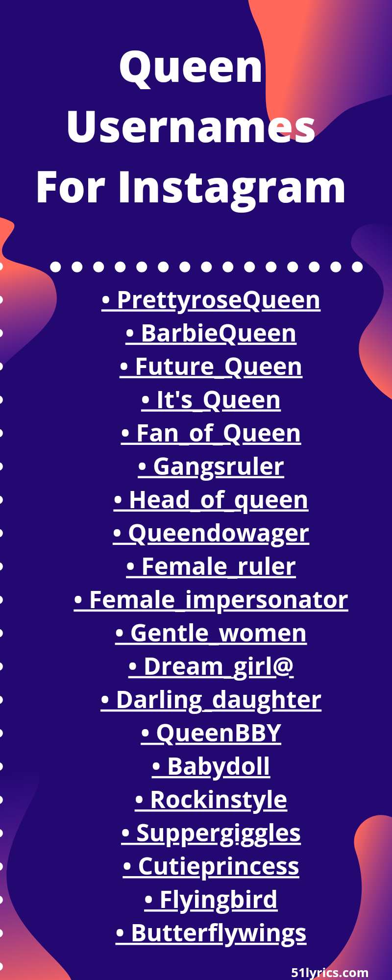 111+ Queen Usernames Ideas for Instagram