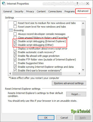 Cara Memperbaiki Script Error di Windows 10/11 - Mastertipsorialindo