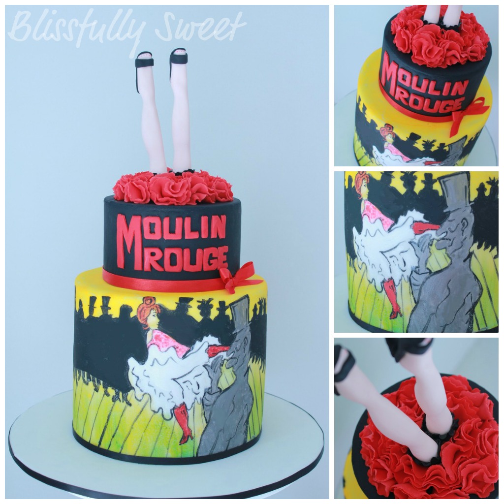 Blissfully Sweet: Moulin Rouge Risque Bohemian Parisian themed 40th ...