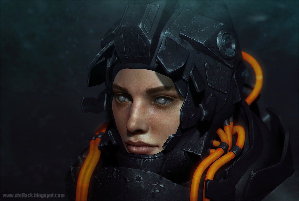 Images: Sci-Fi And Fantasy Art Featuring Creatures And Mech Portraits