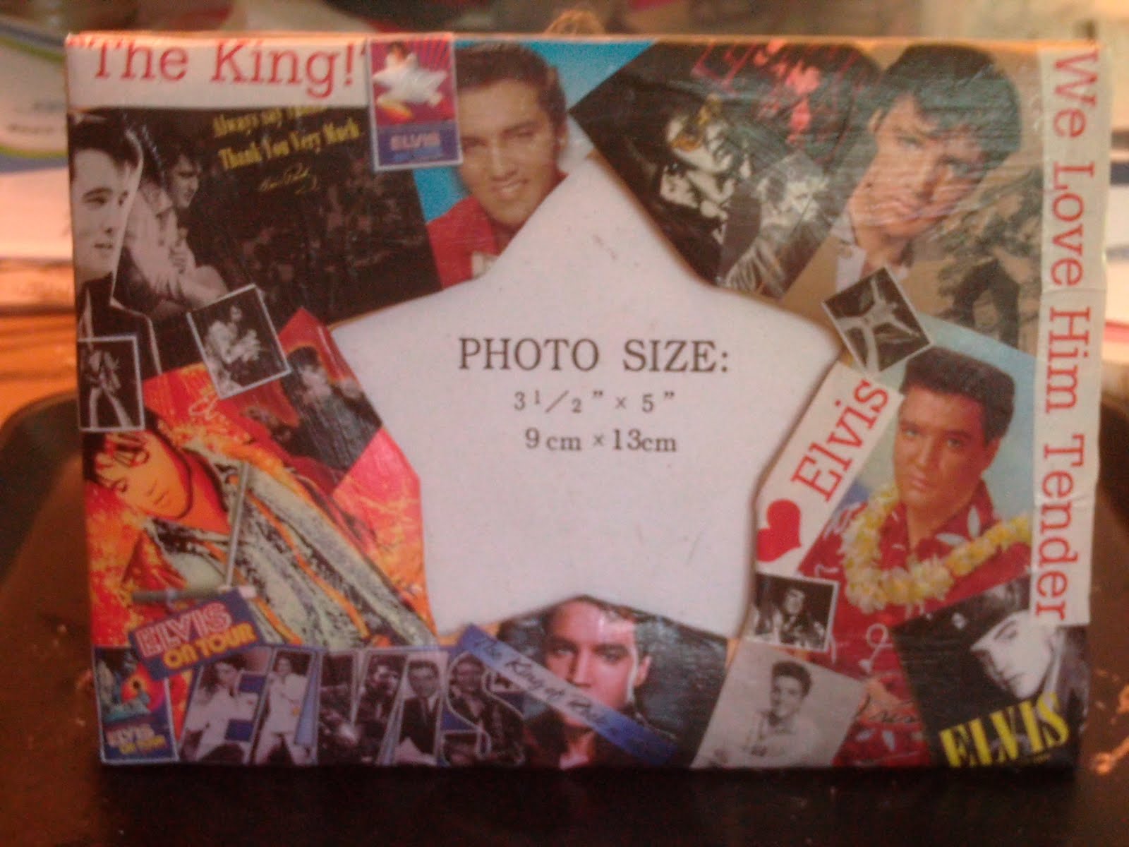 Craft a Rebellion: Decoupaged Elvis Picture Frame