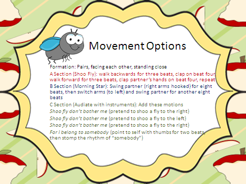 The Sweetest Melody: Shoo Fly Lesson Plan