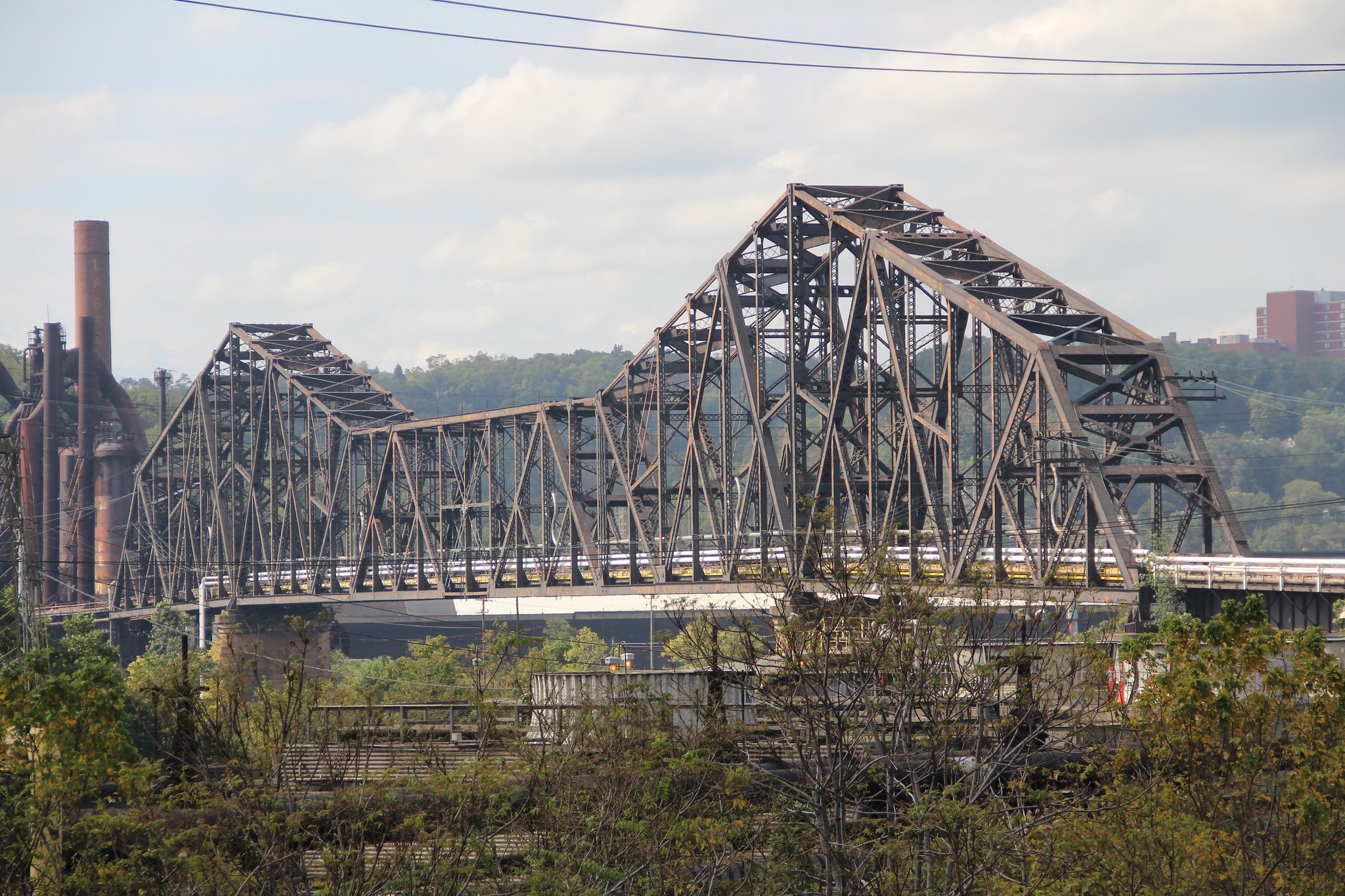 Industrial History: 1917 NS/Wheeling-Pittsburgh Steel Bridge over Ohio ...