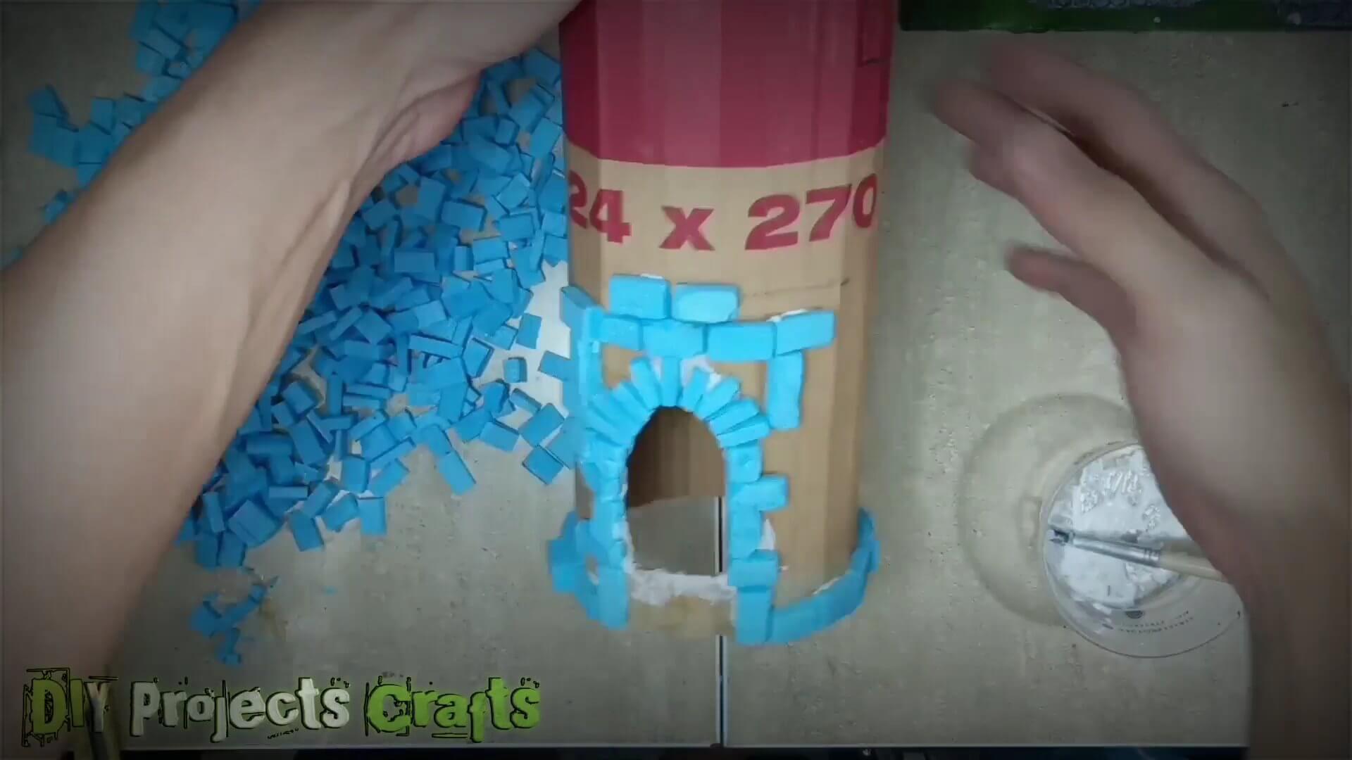 How to make Medieval Stone Tower for your Diorama or Tabletop Game