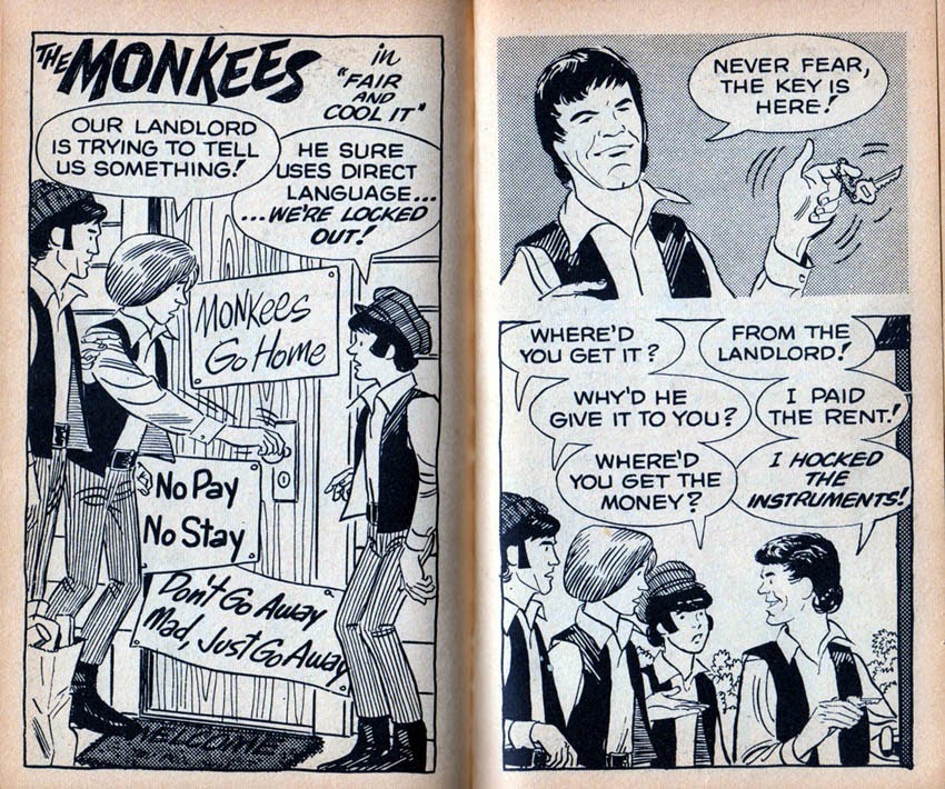 BLIMEY! The Blog of British Comics: Comic Oddities: The Monkees Crazy ...
