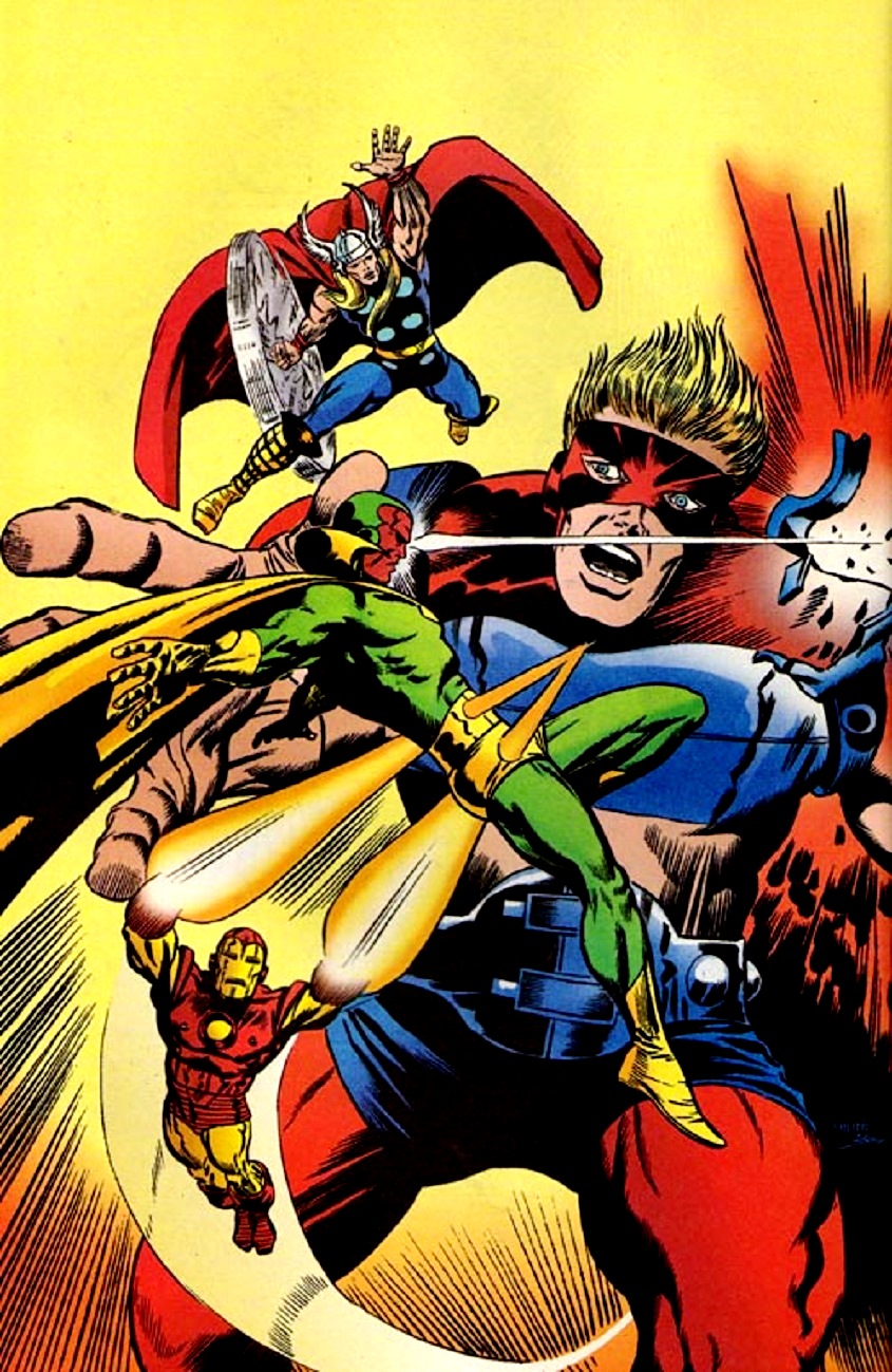 Cap'n's Comics: The Avengers #66 Cover by Barry Smith and John Buscema