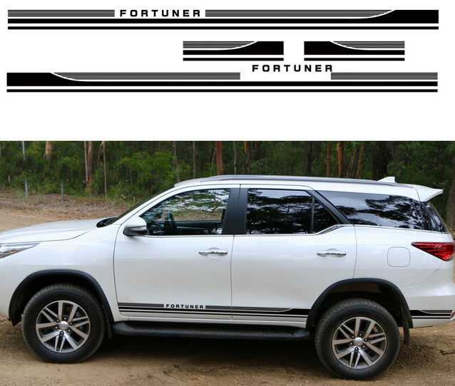 Sticker decals fortuner toyota terbaru facelift 2020 2021 - Teman ...
