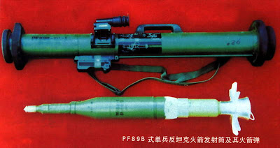 Desarrollo y Defensa: RPG PF-89 de 80 mm (China)