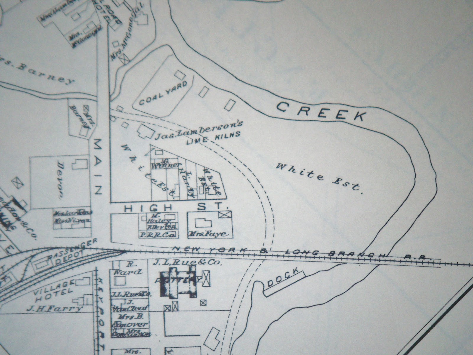 Aberdeen NJ Life: Matavan and Matawan (Wolverton's Atlas, 1889)
