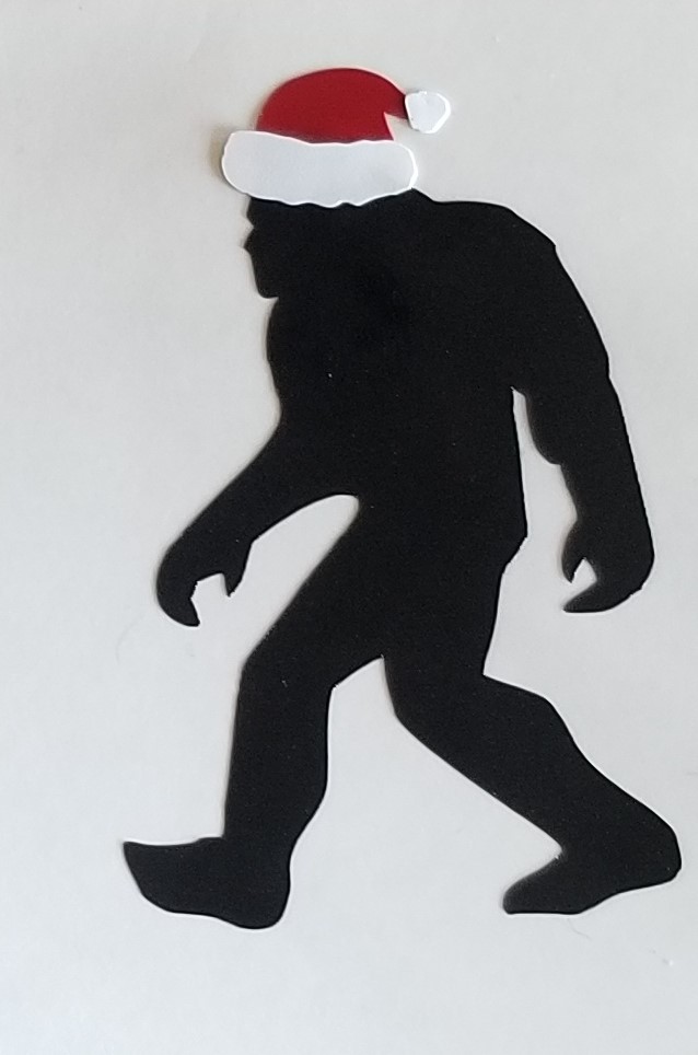 Fields Of Heather: Bigfoot Ornaments - Using Vinyl On Transparency ...