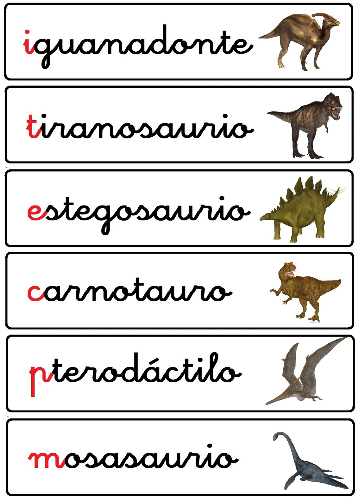 RECURSOS y ACTIVIDADES para Educación Infantil: Tarjetas de Vocabulario ...