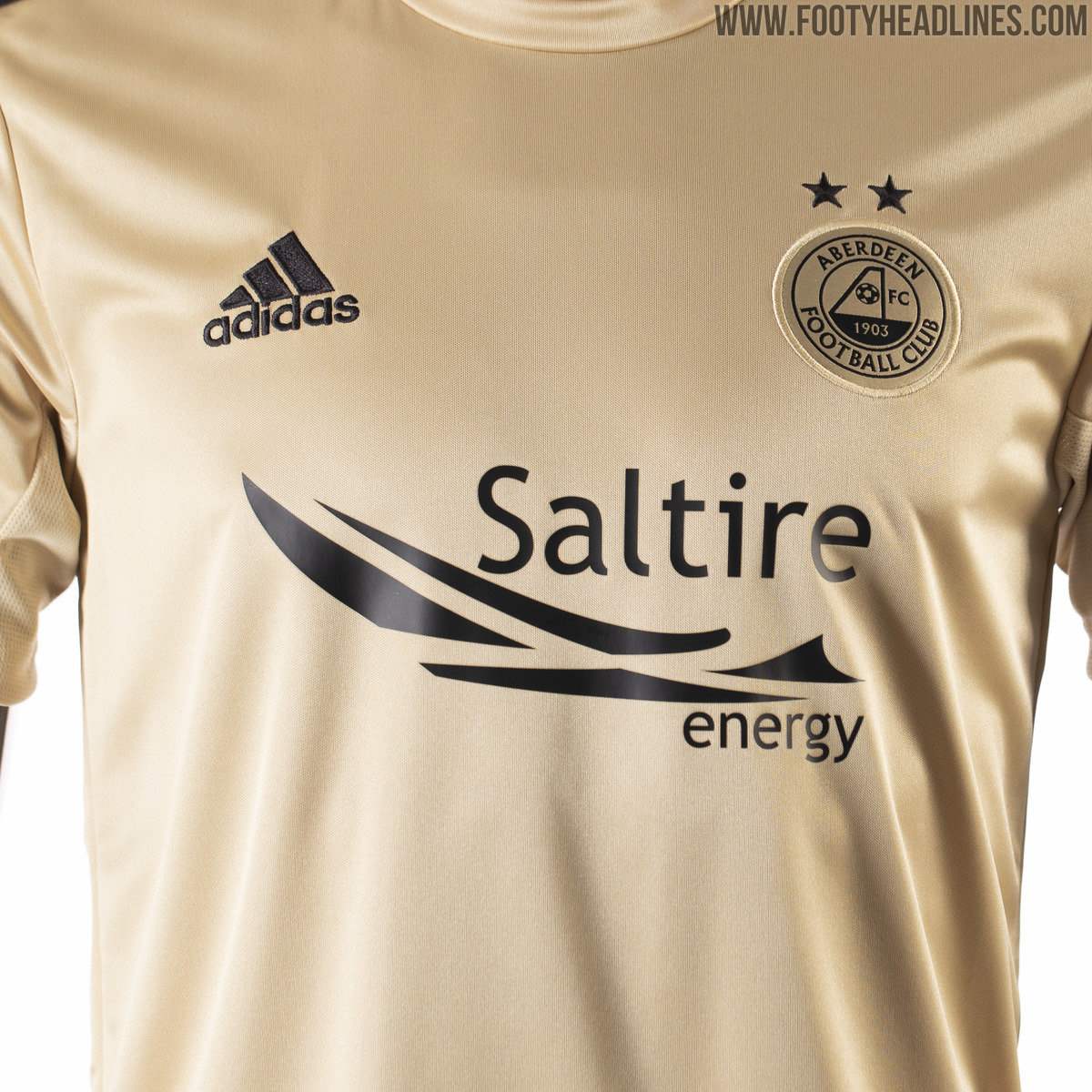 Gold Aberdeen 19-20 Away Kit Released - Footy Headlines