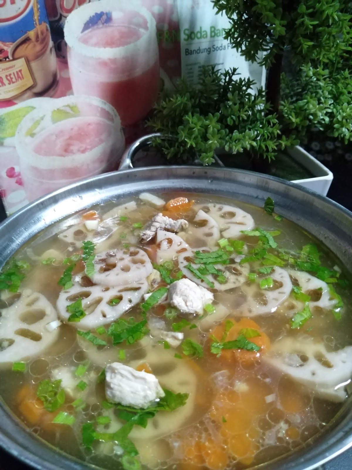 namakucella: SUP UBI TERATAI