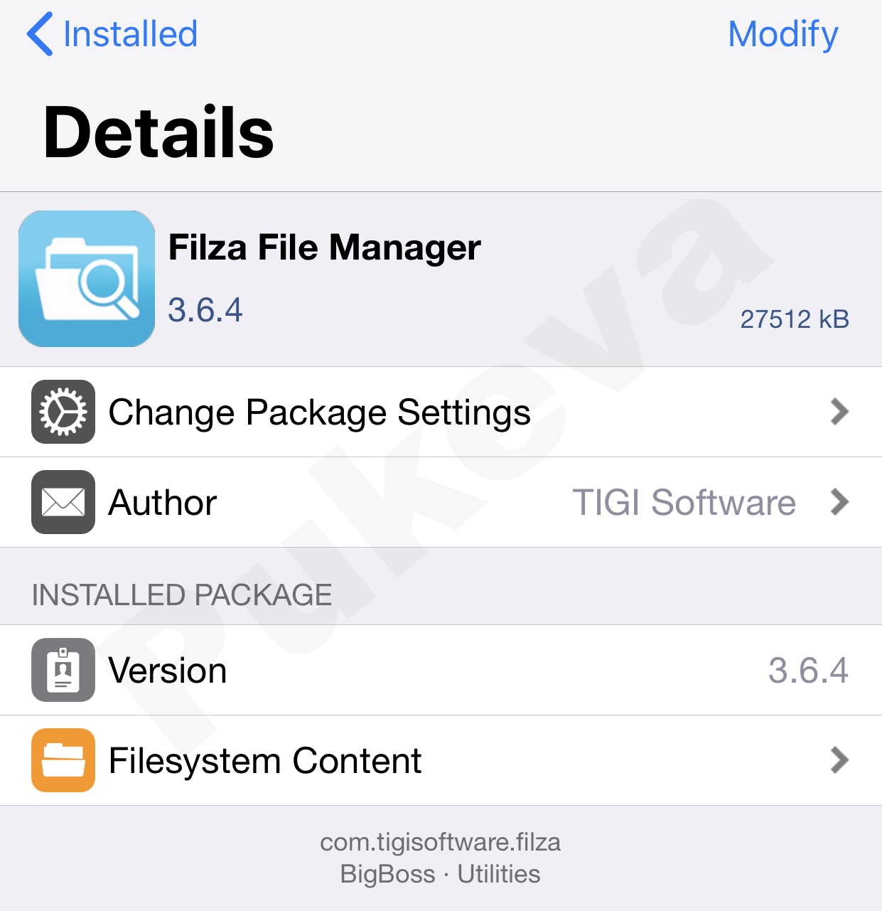 Cara Download dan Install Filza File Manager Untuk iOS Jailbreak | PUKEVA