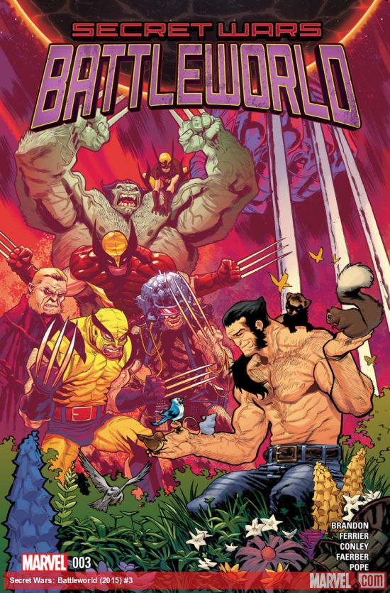 Daily Comics Mexico Secret Wars Battleworld 3 Marvel Comics México