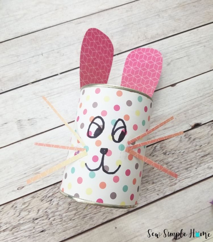 Quick Preschool Bunny Craft Tutorial | Sew Simple Home