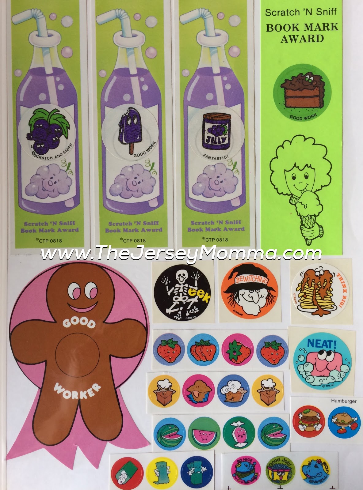 Scratch and Sniff Stickers: 80's Flashback! | The Jersey Momma