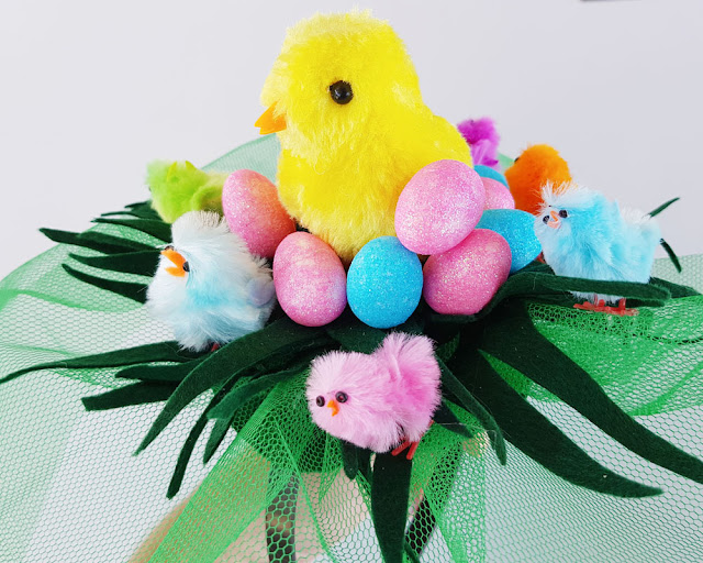 Girl's DIY Chicken & Egg Easter hat Fascinator for School Parades | Now ...