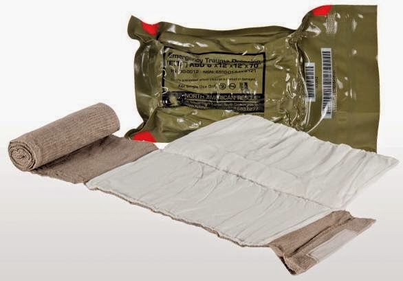 Webbingbabel: NAR Emergency Trauma Dressing (ETD) Abdominal/Stump