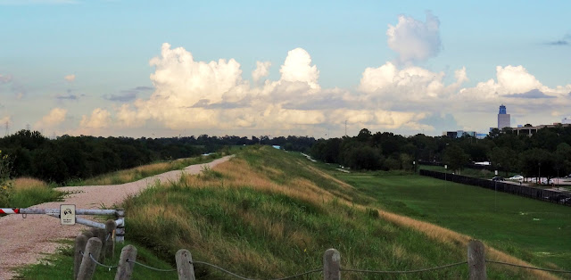 H-Town-West Photo Blog: Addicks Reservoir at high water: Views from top ...