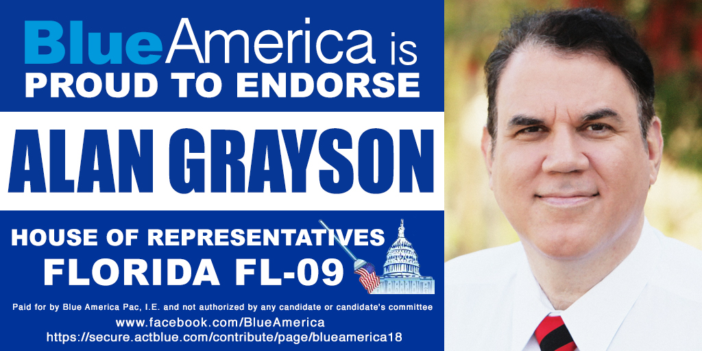 DownWithTyranny!: Congress Has A Chance To Get Alan Grayson Back Again