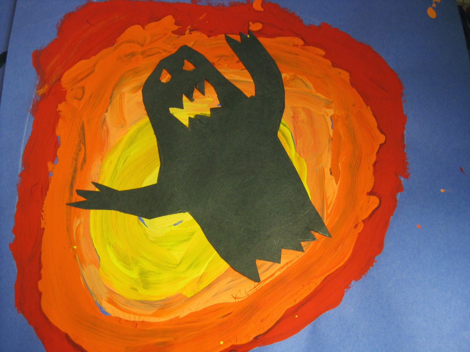 P4 is Out of This World!: Autumn Artwork: Harvest Moon Silhouettes
