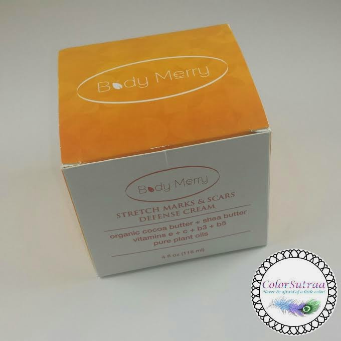 BODY MERRY Stretch Marks and Scars Defense Cream : A Review - ColorSutraa