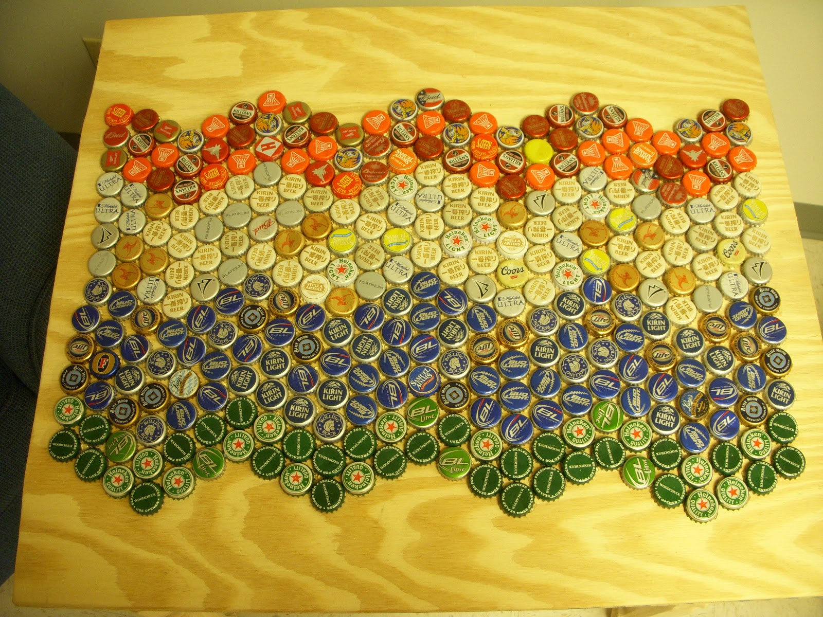 Who's-its and What's-its: Beer Bottle Top Table