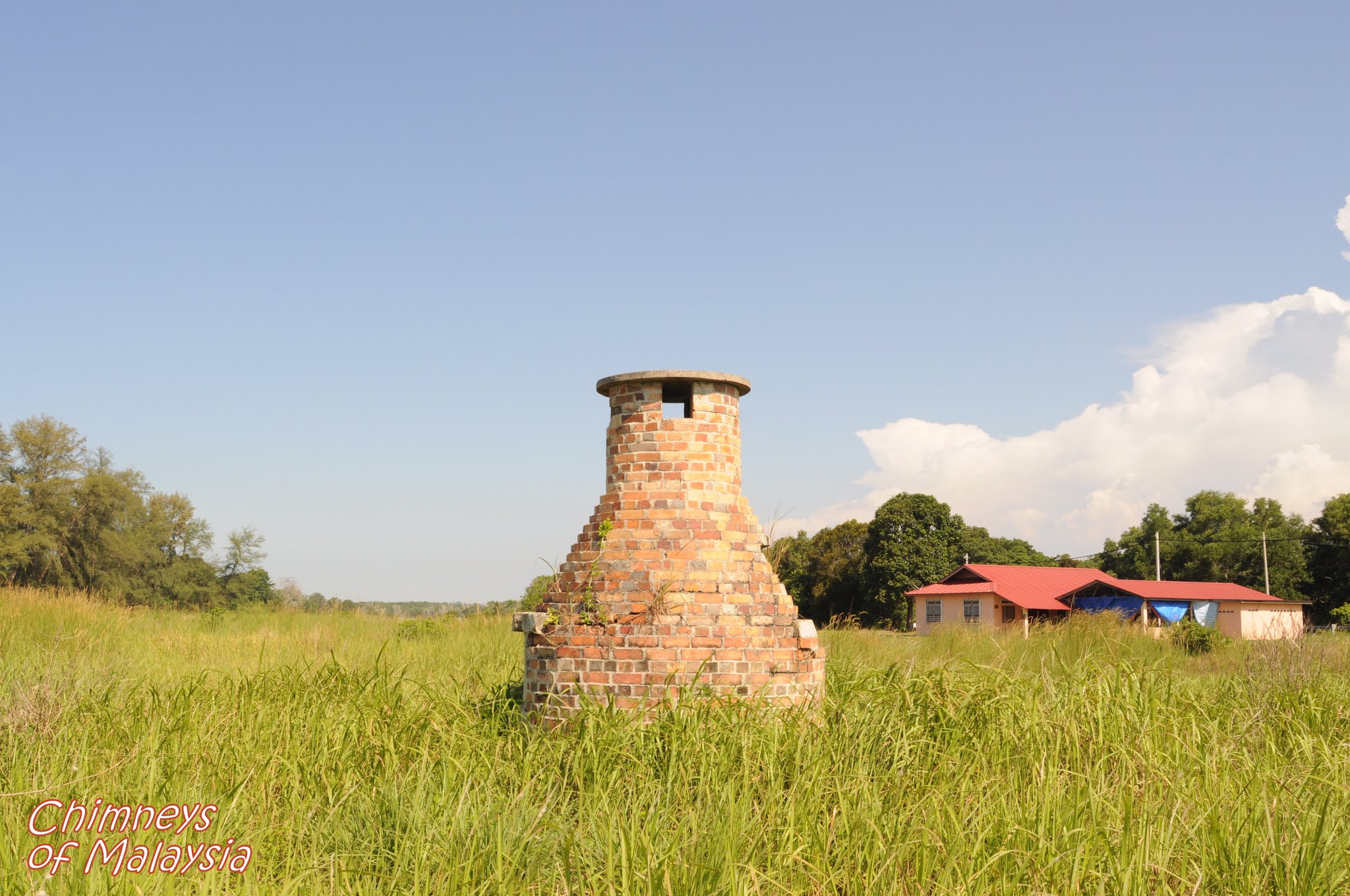 Chimneys of Malaysia: Abandoned Mersing Garbage Burner Chimney