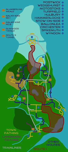 DRM Blog: Redesigning the Galar Region of Pokémon Sword and Shield