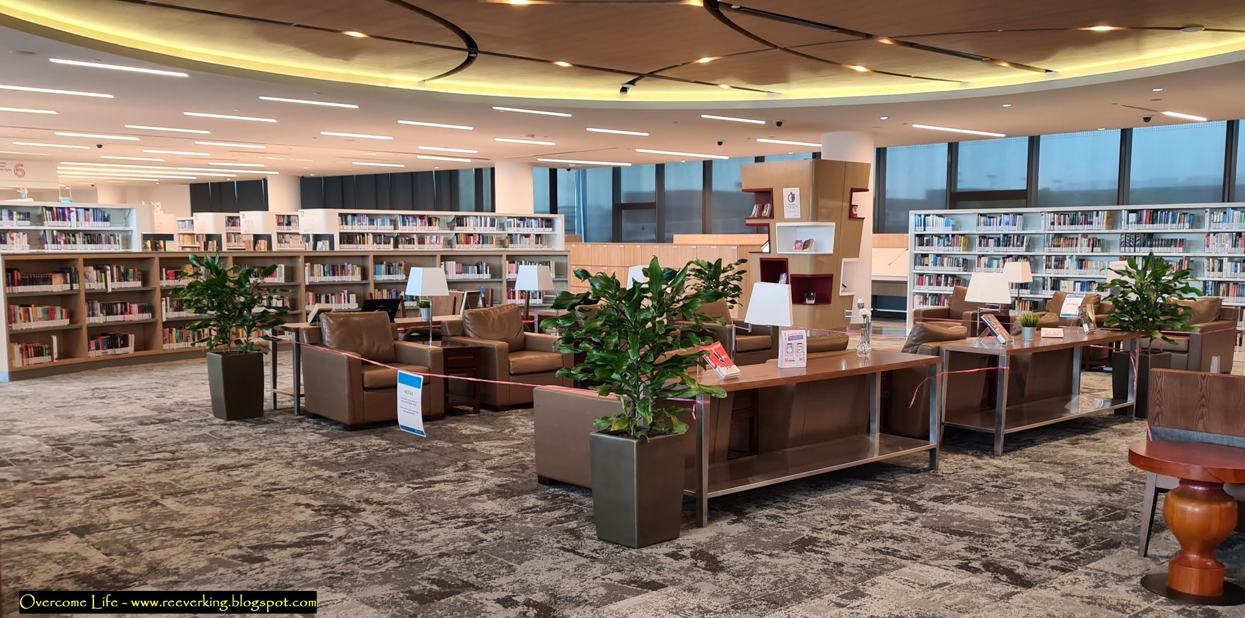 Overcome life: Tampines Regional Library - Singapore