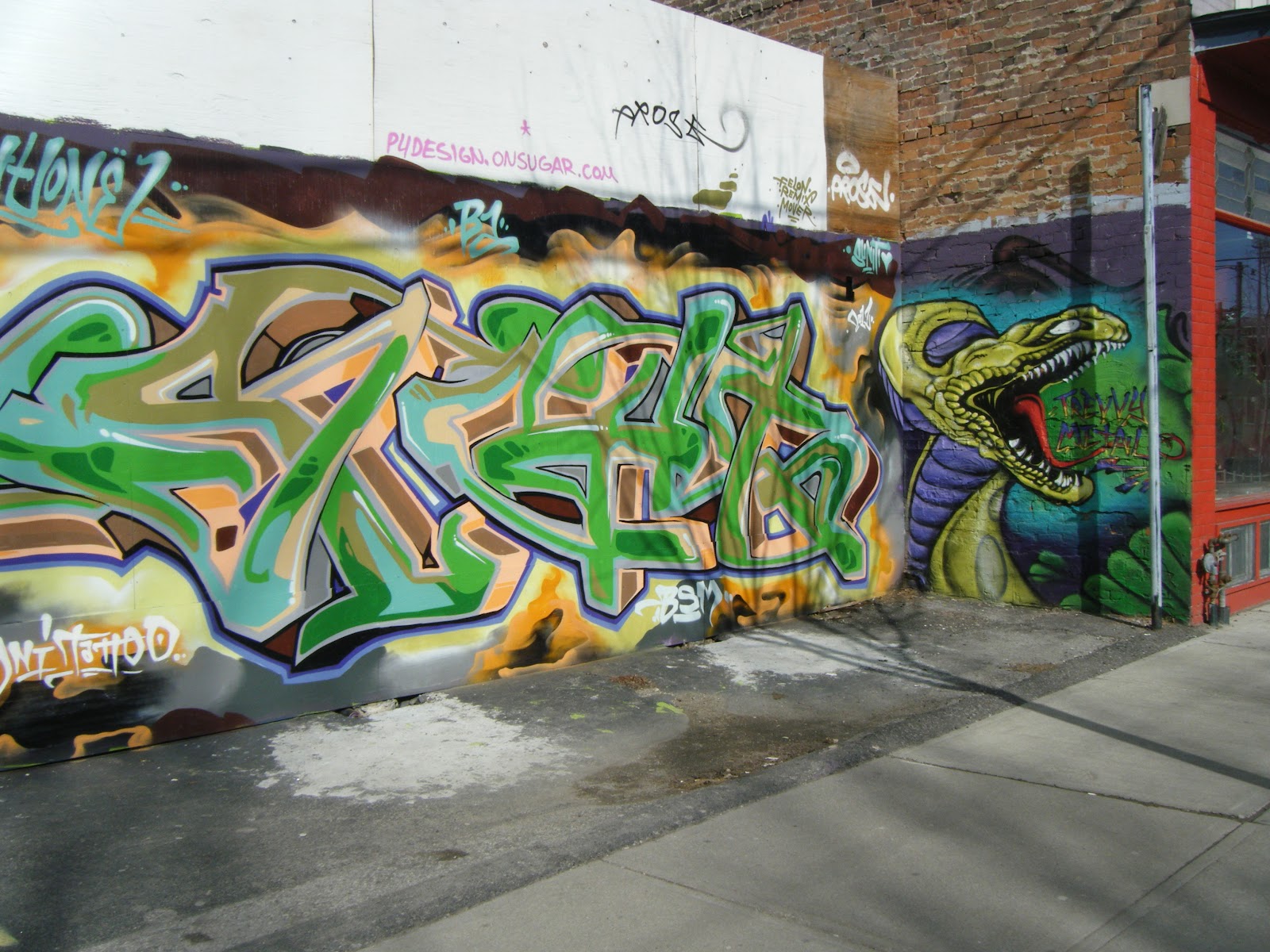 Sandra's Studio: Graffiti