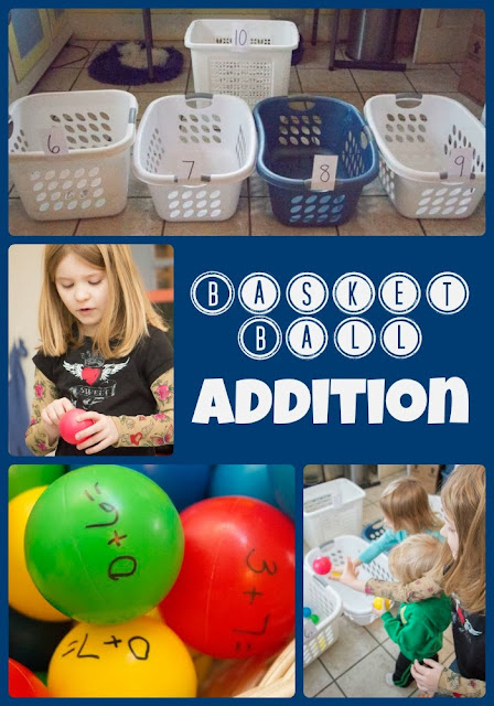 Basket Ball Addition - Life with Moore Babies