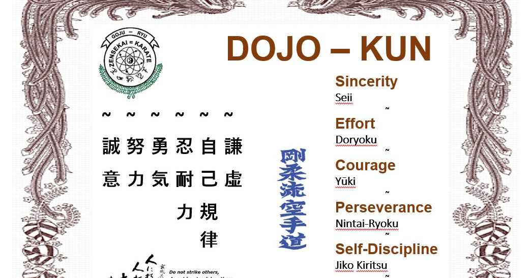 Zensekai Karate Club: Doju - Kun