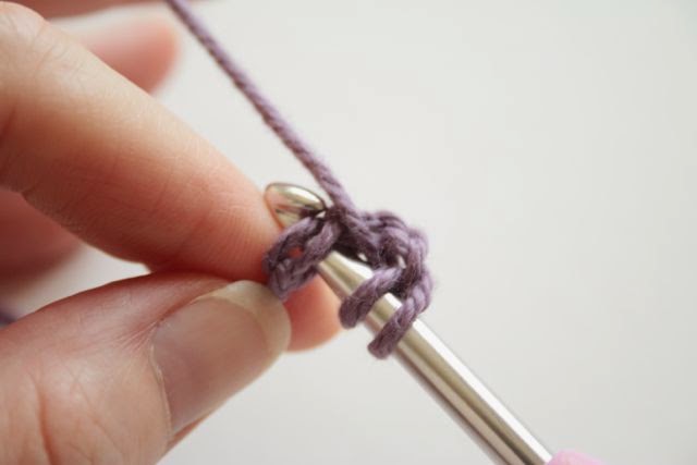 Foundation Treble Crochet (ftc)