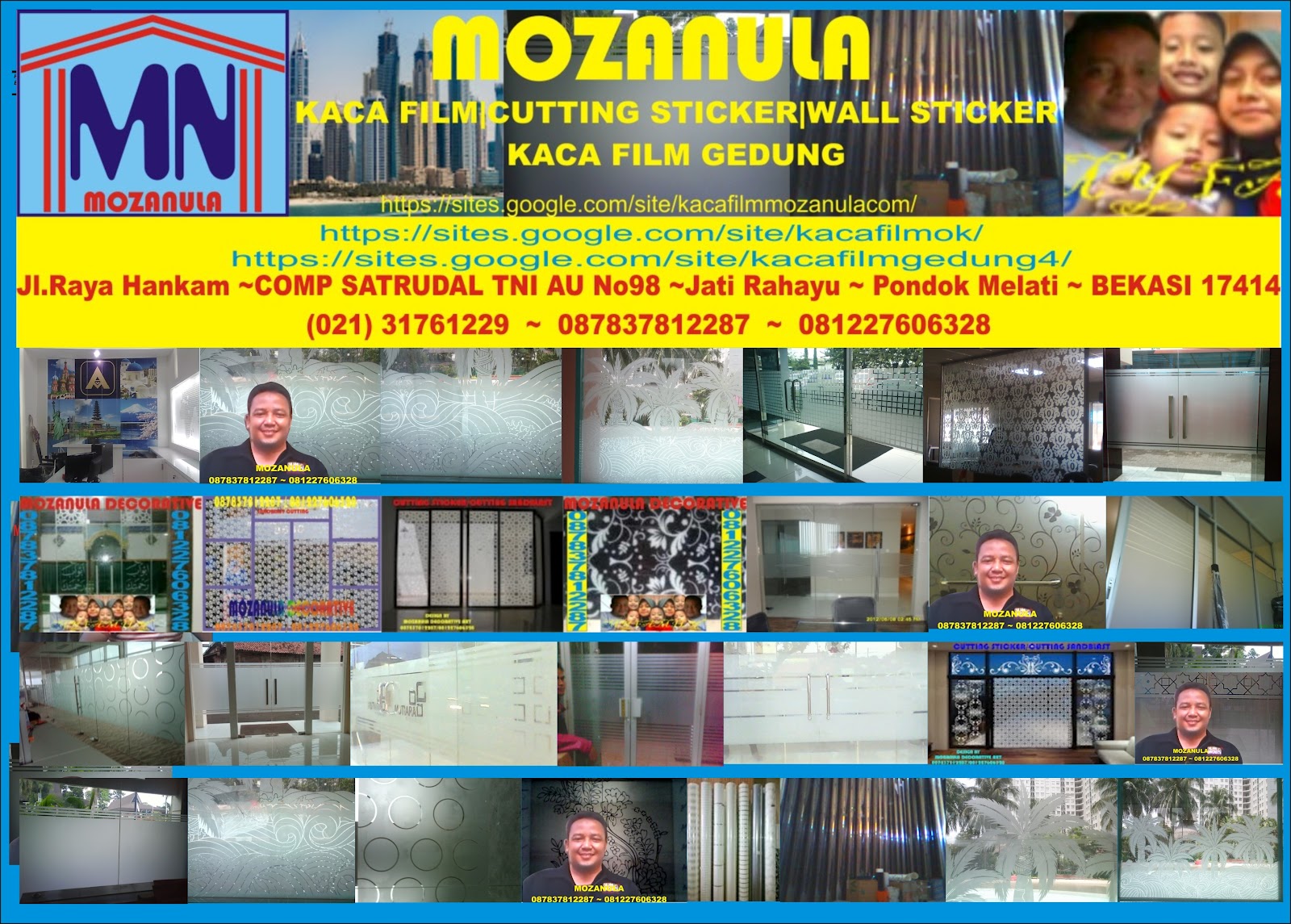 kaca film|sanblast|kaca film buram|sticker|sticker warna|cutting ...