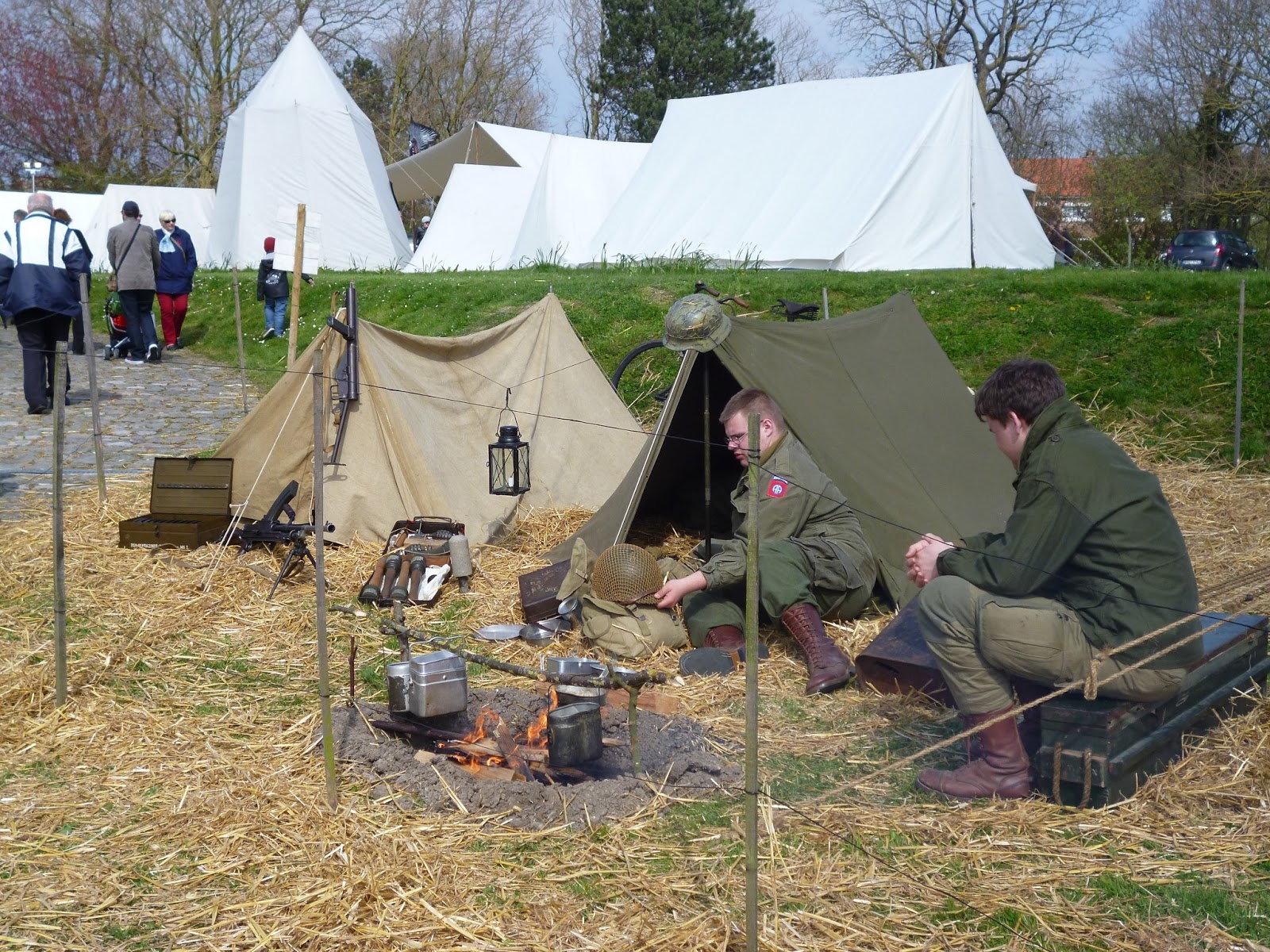 Madhouse Family Reviews: World War Two Camp Reenactment