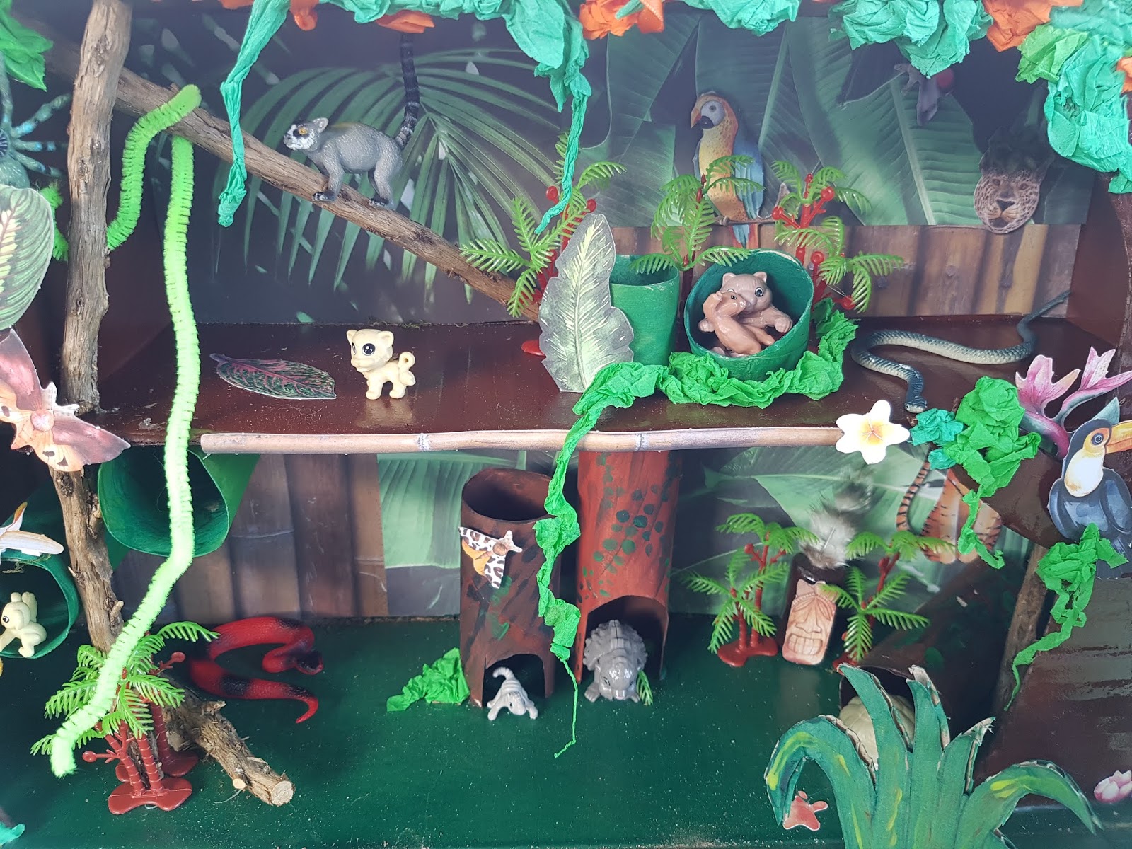 Sous le feuillage: JUNGLE BOX [DIY] (vidéos inside)