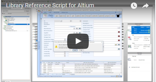 Altium PCB Designer: Script for Altium Database Libraries