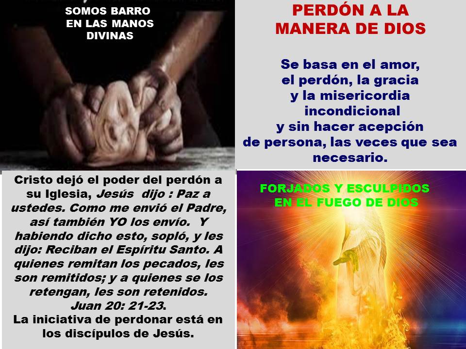 Con pasos firmes en Dios: PERDÓN A LA MANERA DE DIOS