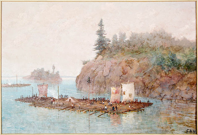 Heroes, Heroines, and History: Timber Rafting
