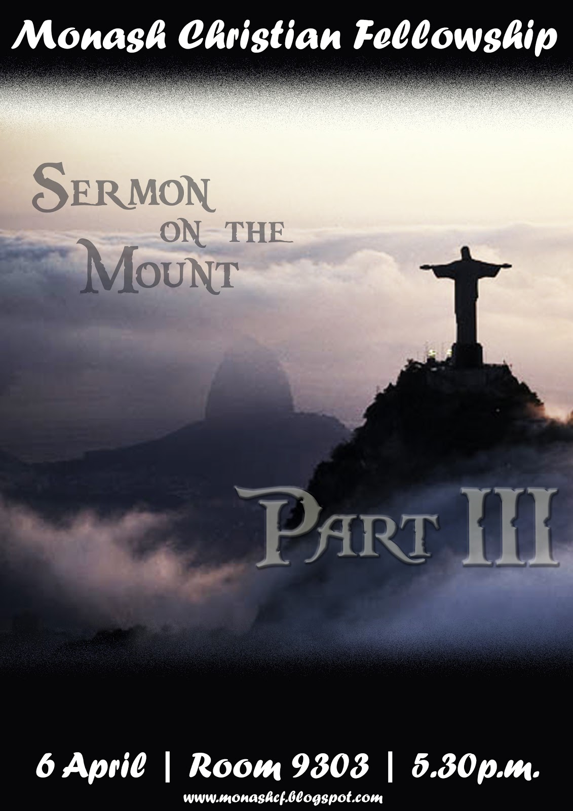 Monash Christian Fellowship: Sermon on the Mount part 3