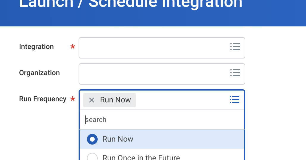 Workday Tricks: How to Schedule/ Launch an Integration