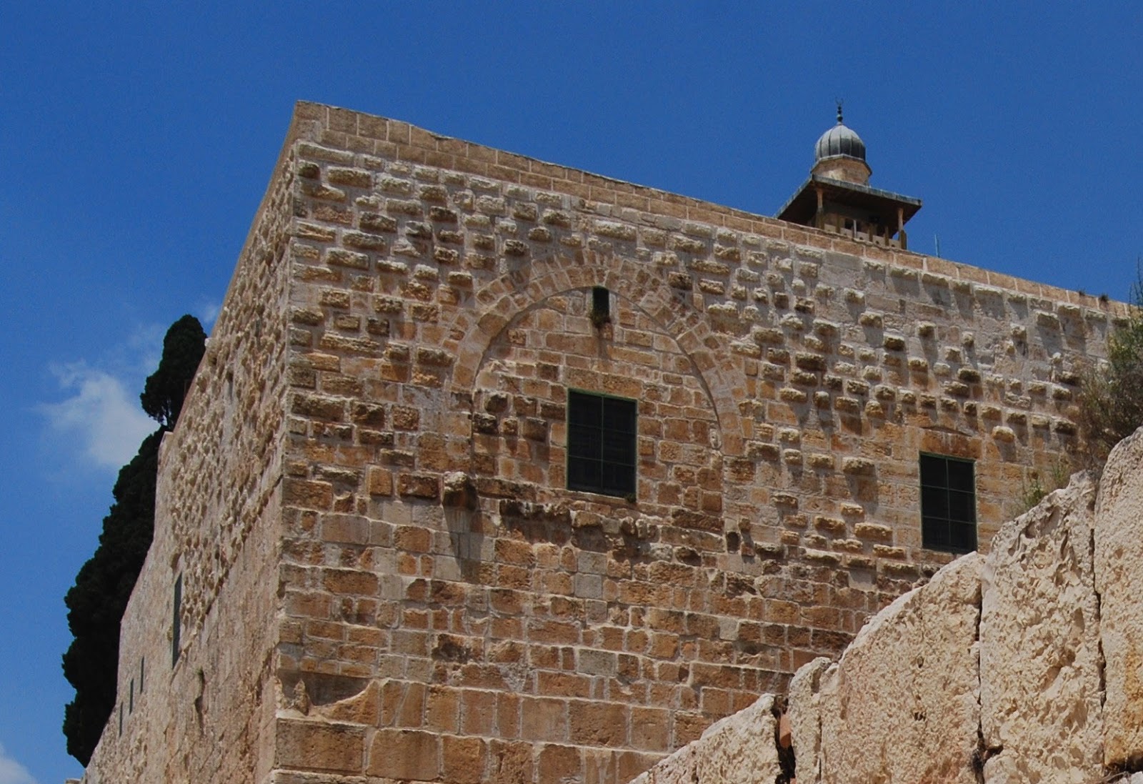Muslim shrines in Israel: Haram area in Jerusalem. Southern Wall, 1–6