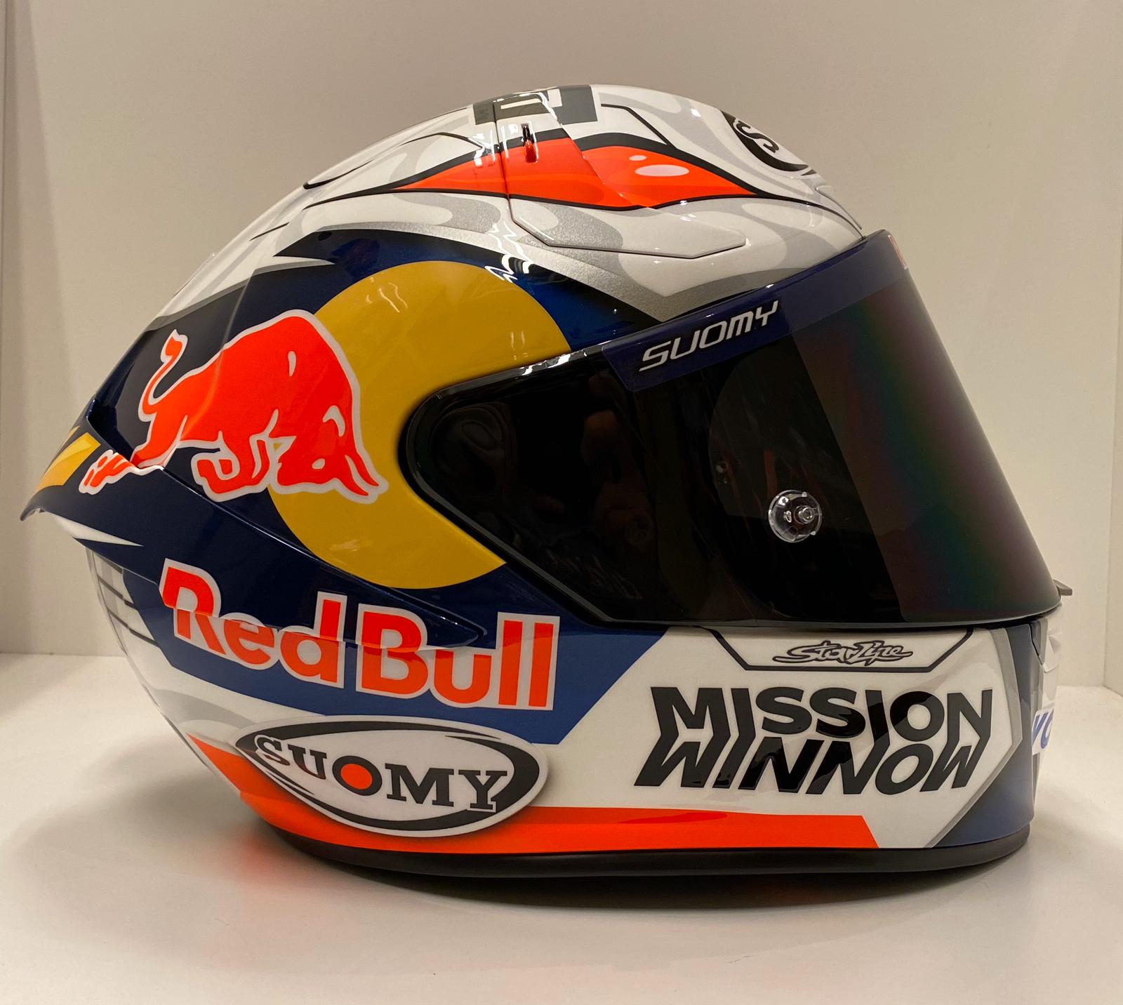 Racing Helmets Garage: Suomy SR-GP A.Dovizioso 2020 by Starline
