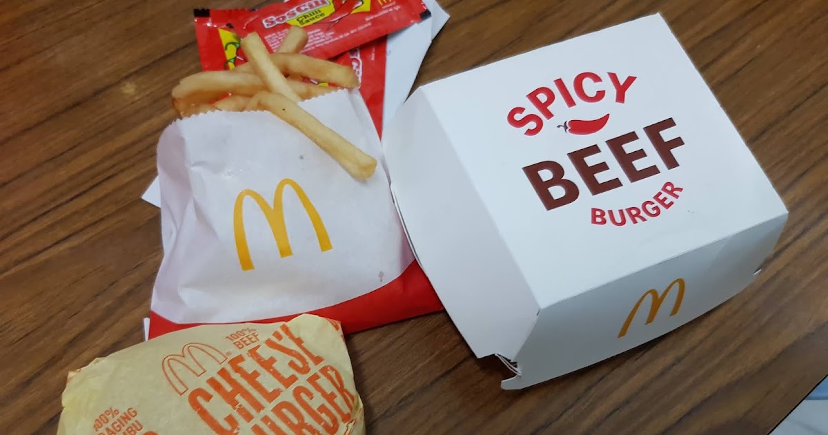 UTOPIA: McD Spicy Beef Burger