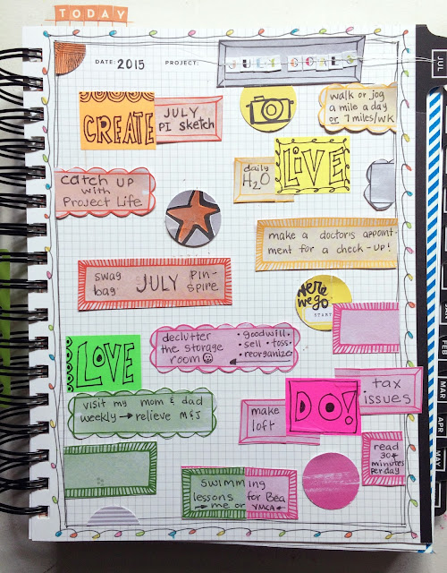 orange gearle: :: Printable Sunday : July Goals